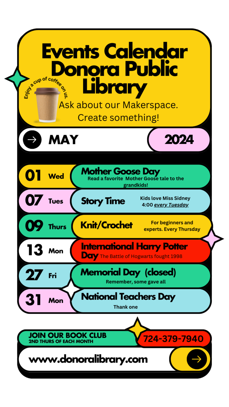 Donora Public Library – A Member of the Washington County Library System